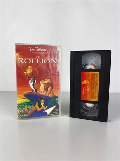 Ancienne Cassette Vhs Le Roi Lion Walt Disney Les Grands Classiques