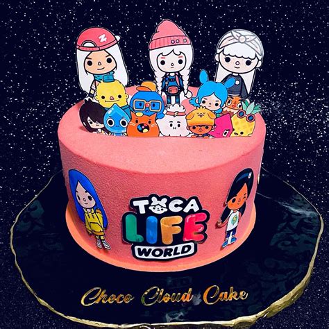 Toca Boca Cloud Cake Number Cakes Choco Cake Ideas Vision Board The