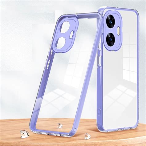 Capa Case Transparente 3 Em 1 Realme C55 C53 C33 C30S Capinha Protetora