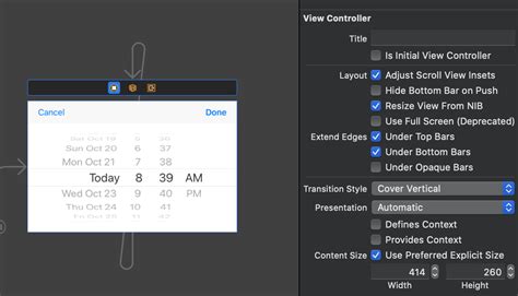 Swift Control Height Of Ios 13 Modal Presentation Stack Overflow