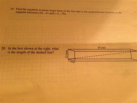 solved 17 if m is the midpoint of segment ab find the