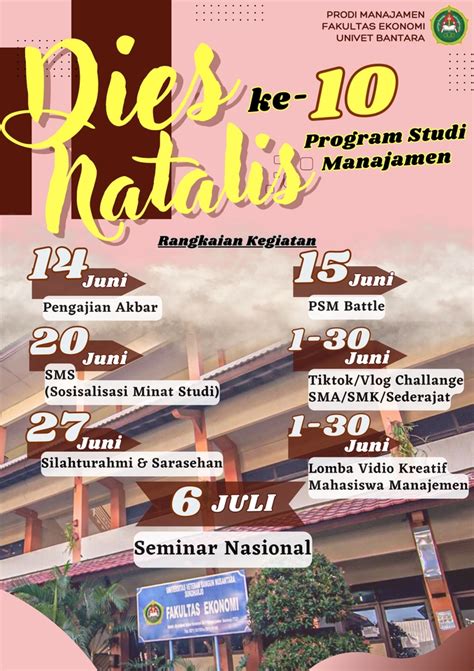 Desain Pamflet Kegiatan Acara