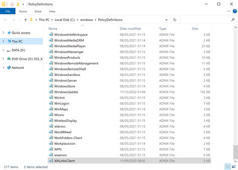 Group Policy Management Report Shows Display Names For Some Settings