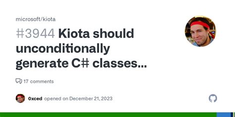 Kiota Should Unconditionally Generate C Classes With Nullable