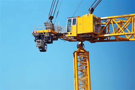 Premium Ai Image Lifting Crane Heavy Equipment Professional Photography Ai Generated