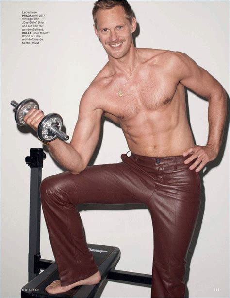 Alexander Skarsgård Gq Style Germany 2017 Cover Photo Shoot