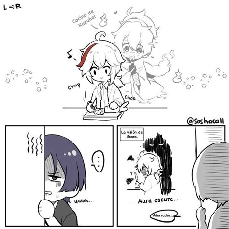 Kazuha X Scaramouche Comic Yaoi 💜 Amino