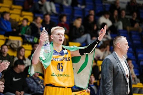 Kalev Dominates Ventspils In Pafbet Latvian Estonian Basketball