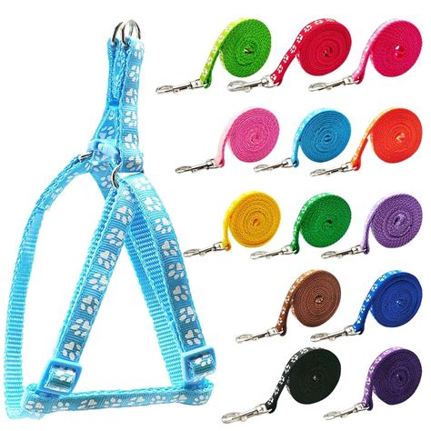Coleira Peitoral Guia E Regulagem Pet Passeio Cão Gato PORTE MEDIO Shopee Brasil