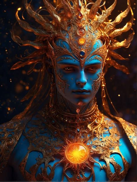Premium Photo Celestial Warlock