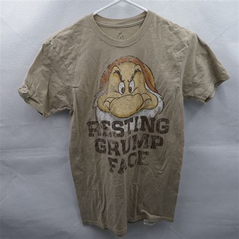 Grumpy Disneyland Resort Walt Disney World Hanes Dark… Gem