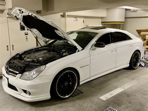 メルセデスベンツcls55amg Ecuチューニング＋バブリング施行！スーパーチャージャー車の施行できます Mbfast Tuning