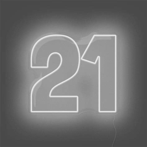 21 Neon Sign | Unrivaled Neon | Reviews on Judge.me