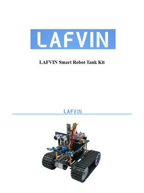 lafvin smart robot tank kit pdf arduino installation computer