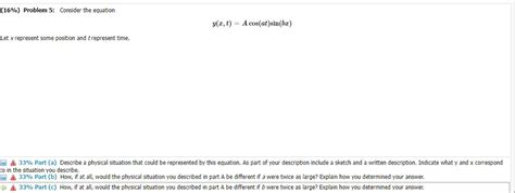 solved y x t acos at sin bx let x represent some position