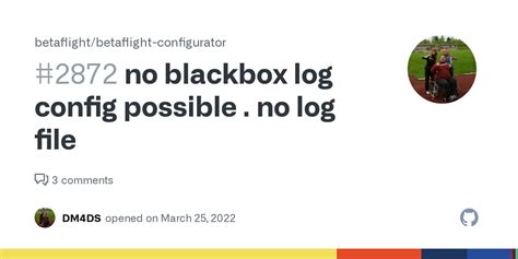 No Blackbox Log Config Possible No Log File · Issue 2872