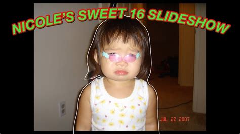 Nicoles Sweet 16 Slideshow Vlogmas Day 11 Youtube