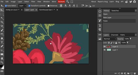 Scaling Issue Within Smart Object Layer · Issue 5175 · Photopea