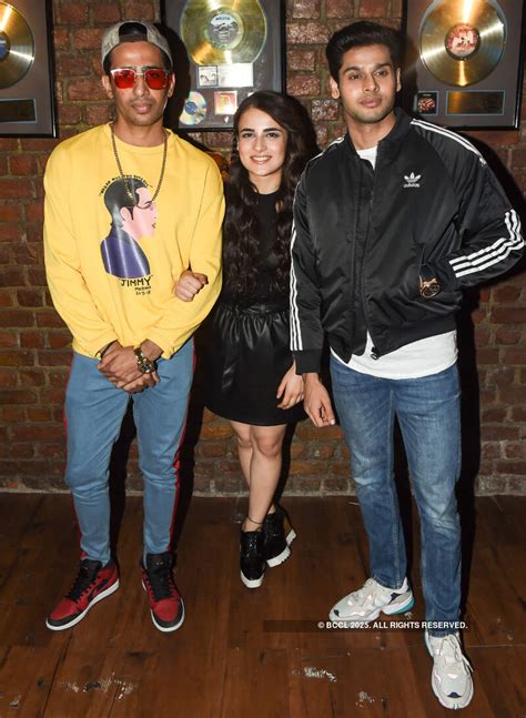Gulshan Devaiah Abhimanyu Dassani And Radhika Madan Shake A Leg During