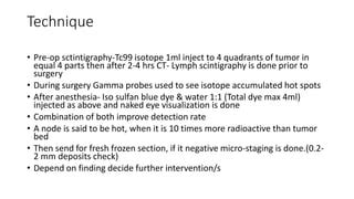 Lymphadenectomy In Gynae Oncology PPT