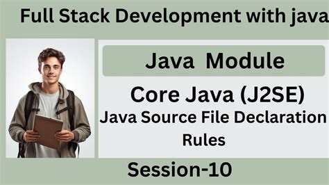 Fullstackdevelopment With Java Session10 Java Modules Core Java Source File Declaration