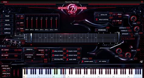 Three Body Technology Updates Heavier7strings Metal Guitar Instrument