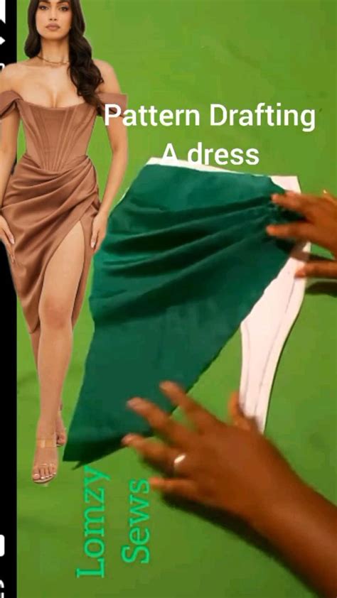 Pattern Drafting Tutorial In A Minute Fashion Sewing Corset Sewing