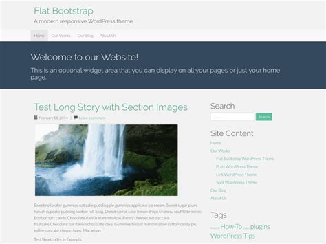 6 Best Free Bootstrap Wordpress Themes Built With Bootstrap Framework