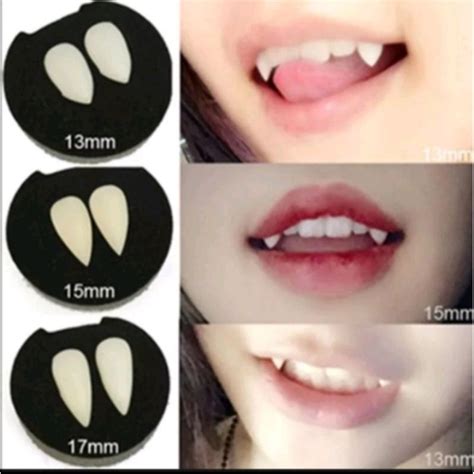 Jual Gigi Vampir Pcs Pesta Halloween Gigi Taring Zombie Shopee Indonesia