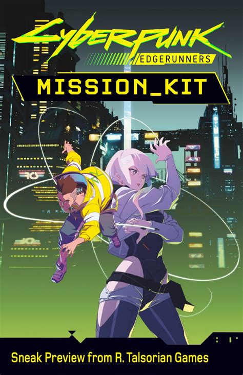 Cyberpunk Edgerunners Mission Kit Cyberpunk Wiki Fandom