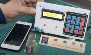 Otp Based Door Lock Using Arduino And Sim L