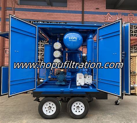 Mobile Transformer Oil Dehydration And Degassing Plant Insulation Oil Purifier