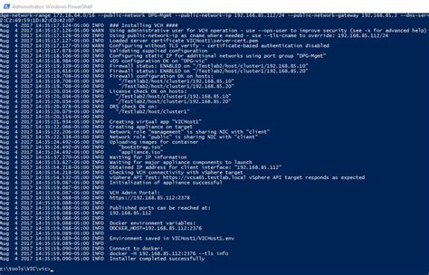 Configuring VMware VSphere Integrated Containers Virtualization Howto