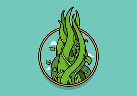 Beanstalk Vector Art Icons And Graphics For Free Download