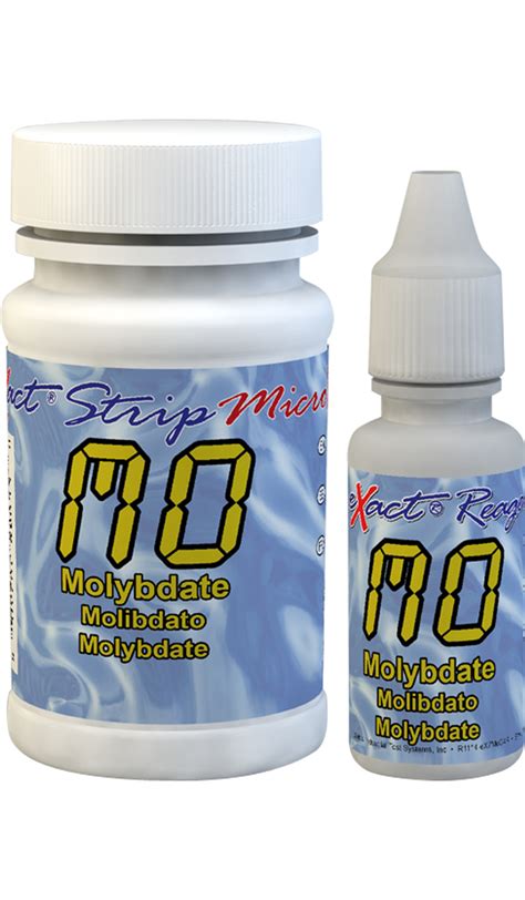 Exact® Reagents Micro Molybdate Reagent Test Strips Industrial Test