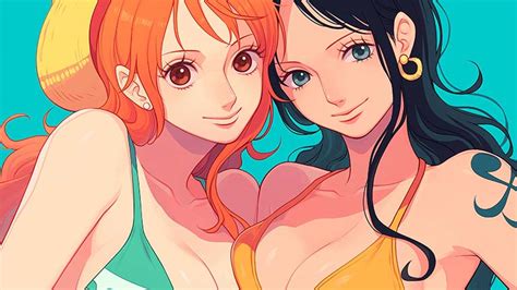 One Piece Nami And Robin New World Wallpapers Wallpaper Cave
