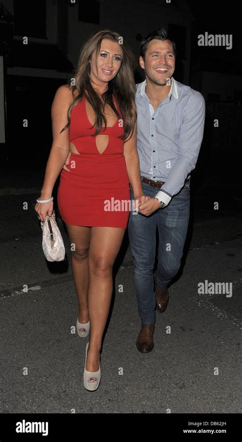 Lauren Goodger And Mark Wright The Only Way Is Essex Wrap Party Held