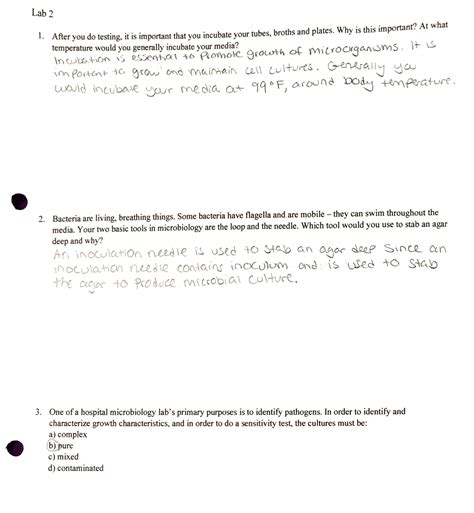 Pre Lab Pre Lab Assignment Which Was On The First Exam HSCI Studocu