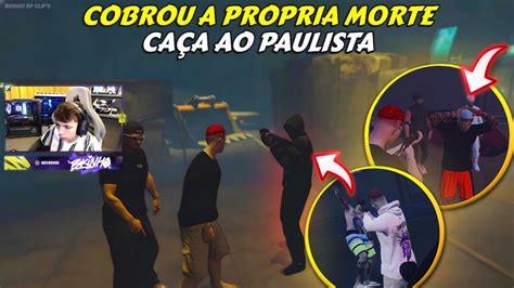 PAULISTA COBROU A PRÓPRIA M0RTE TROPA CAI PRA PISTA ATRÁS DELE