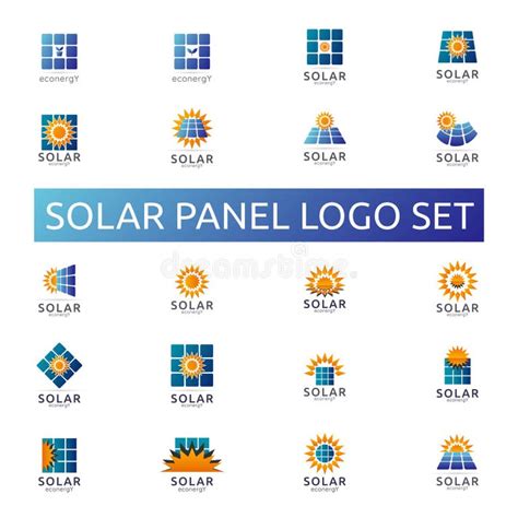 Logo De Panneau Solaire Stock Illustrations Vecteurs And Clipart