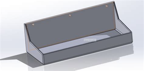 Pegboard Or Wallmounted Shelf By Oystein Download Free Stl Model