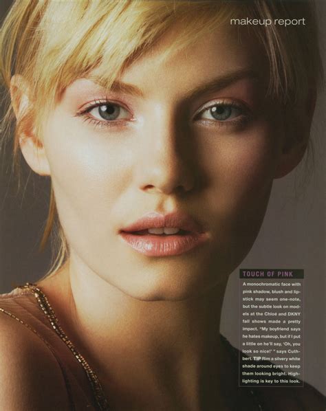 Pink Eyes Makeup Elisha Cuthbert Cuthbert Elisha Cuthbert Elisha