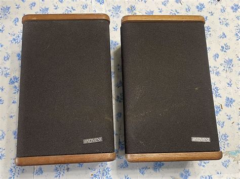 Advent Mini Left And Right Speaker System Brown Reverb