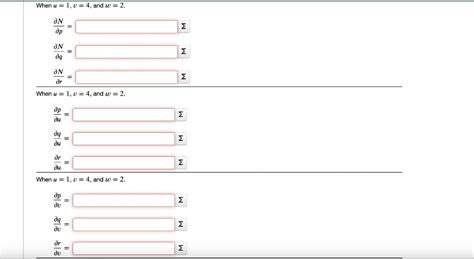 Solved Hw Chain Rule Problem Problem Value Point S Chegg Com