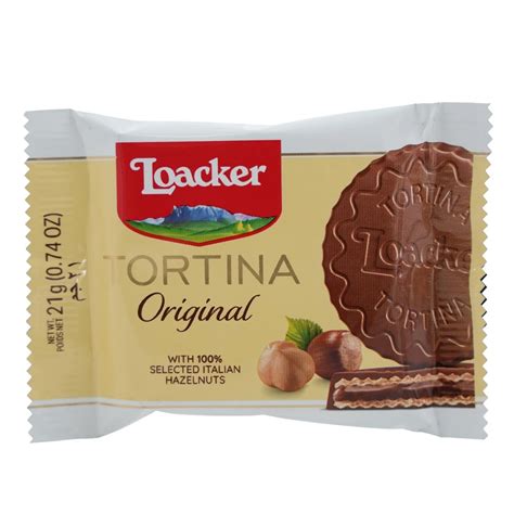 Вафли Loacker Tortina Original 21g Id 2214783365 цена 91 ₴ купить