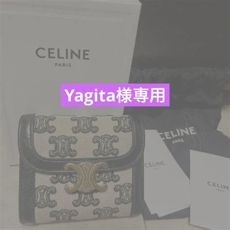 セリーヌ Celine トリオンフ 三つ折り財布 エンブロイダリーミニウォレット By メルカリ