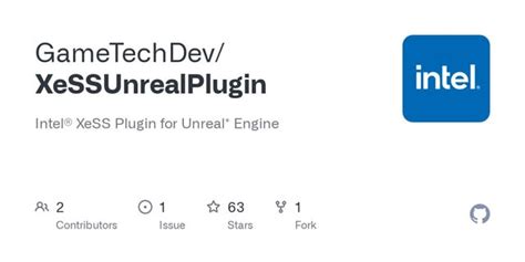 intel xess plugin for unreal engine 5 3 released r unrealengine5