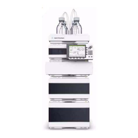 Agilent Technologies 1200 Infinity Series User Manual Pdf Download