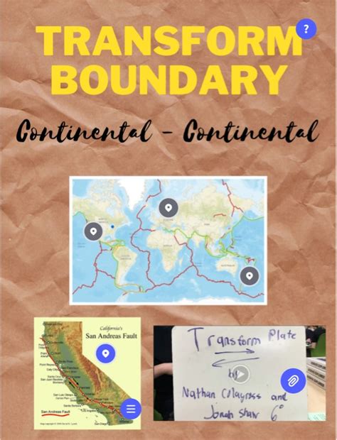 Transform Boundary Nc