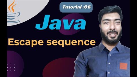 Java Tutorial 06 Escape Sequence In Java Java Full Course In English Backslash